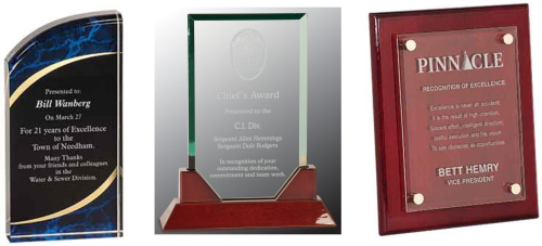 Custom Employee Recognition Awards - Fast Turnaround